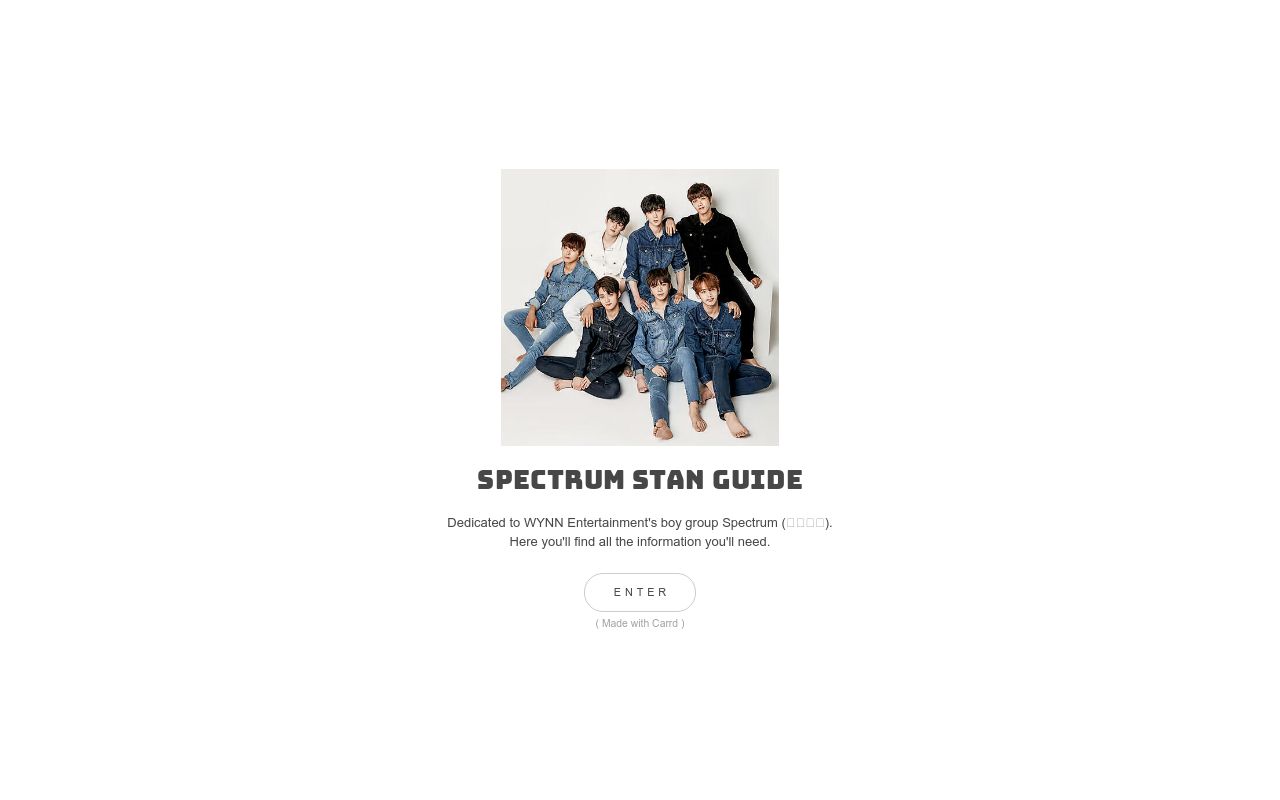 spectrum stan guide